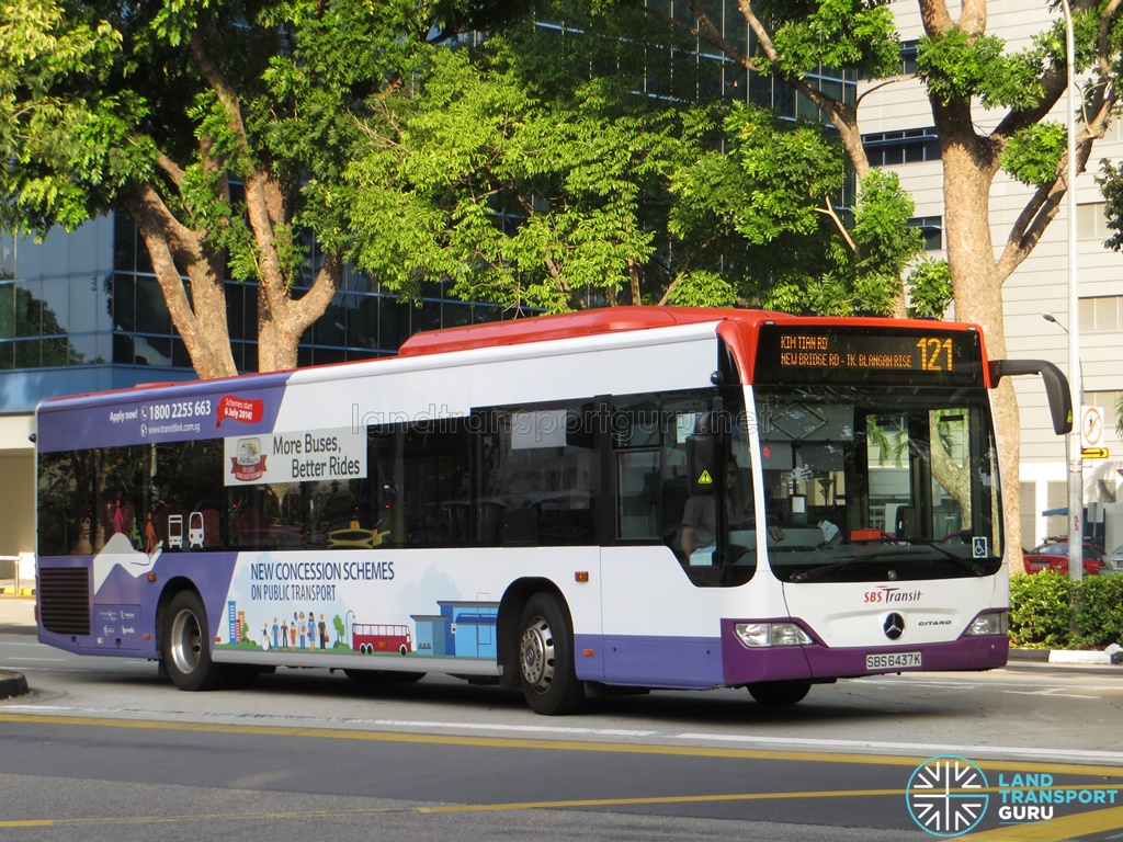 SBS Transit Bus Service 121 Land Transport Guru SBS Transit Bus Service 121 Land Transport Guru