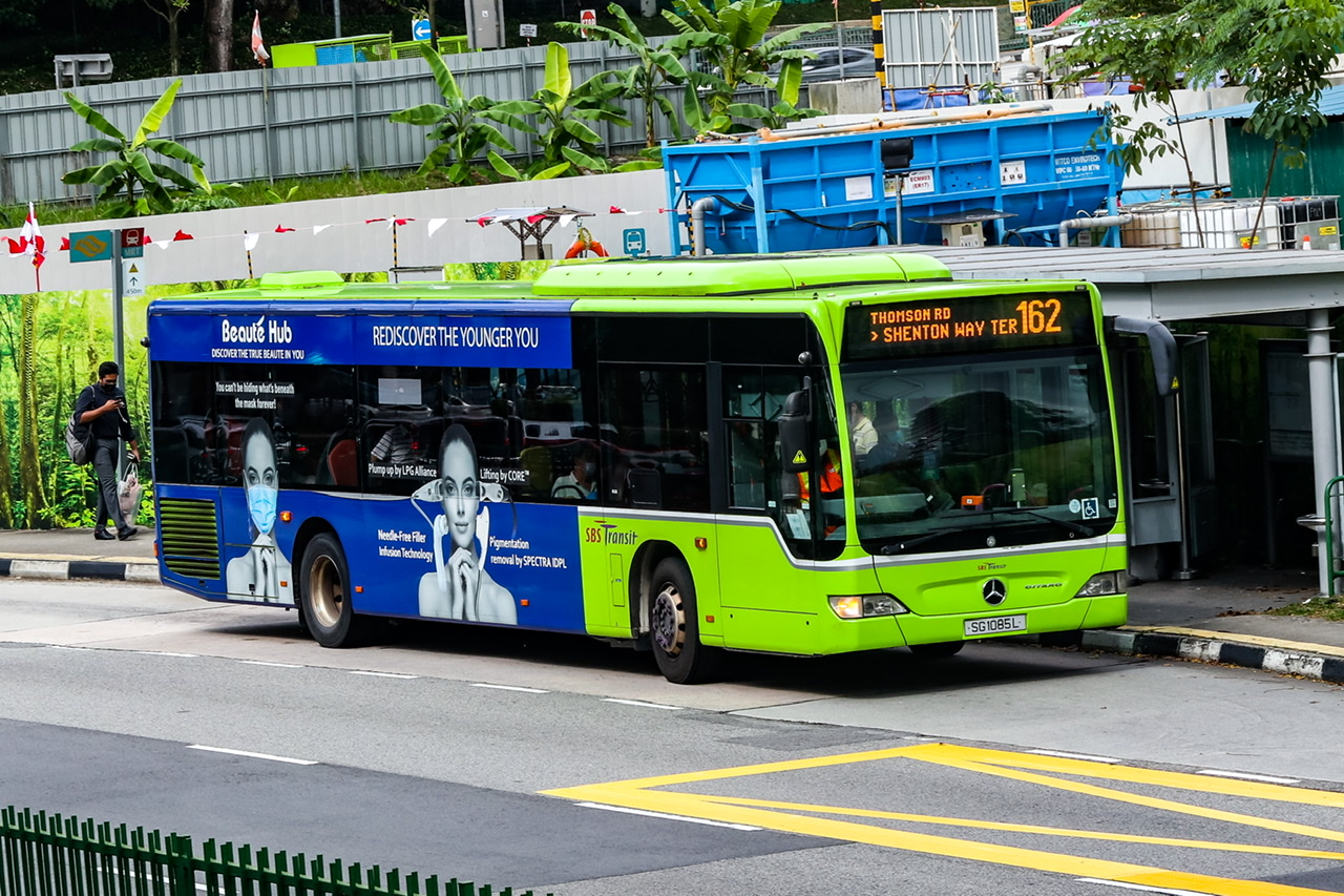 SG1085L on 162 - Our SG Bus Story