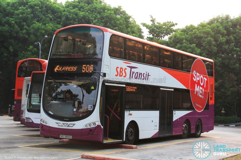 SBST Volvo B9TL Wright (SBS3855G) – Service 506 | Land Transport Guru