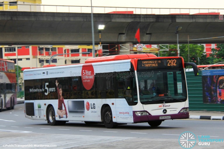 SBS Transit Feeder Bus Service 292 | Land Transport Guru