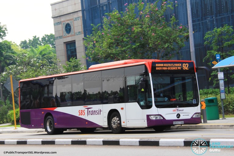SBS Transit Bus Service 92 | Land Transport Guru