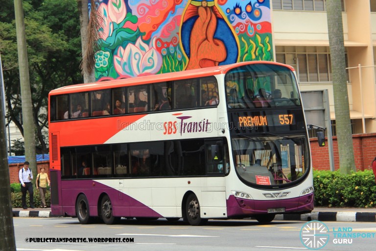 (Defunct) Premium Bus Service 557 | Land Transport Guru