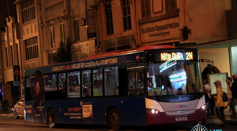 SBS Transit Nite Owl Bus 2N | Land Transport Guru