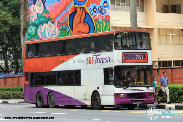 SBST Volvo Olympian 3-Axles (SBS9520H) – Premium 761 | Land Transport Guru