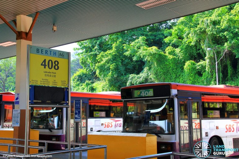 (Defunct) SBS Transit Parks Bus Service 408 | Land Transport Guru