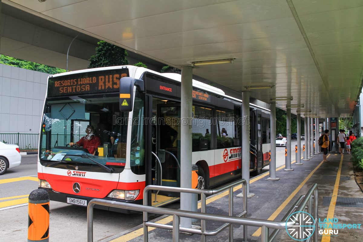 RWS8 queue at HarbourFront (SMRT operations) | Land Transport Guru