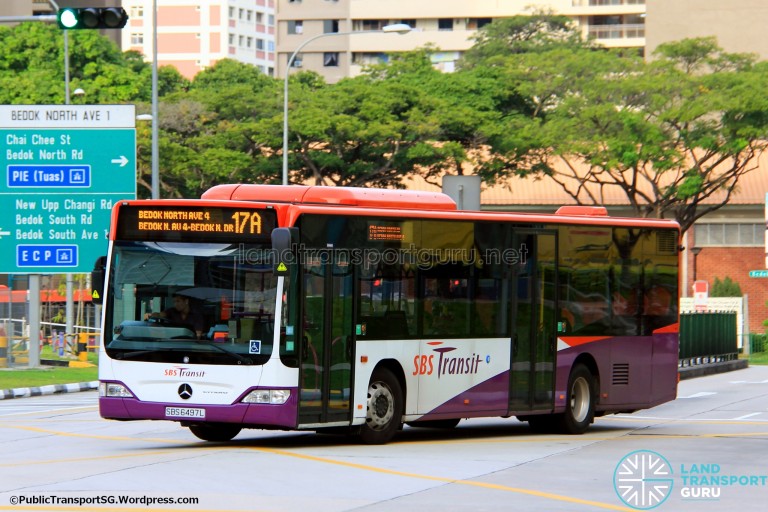 Go-Ahead Bus Service 17A | Land Transport Guru