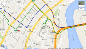 Formula 1 2013 Bus Diversions | Land Transport Guru
