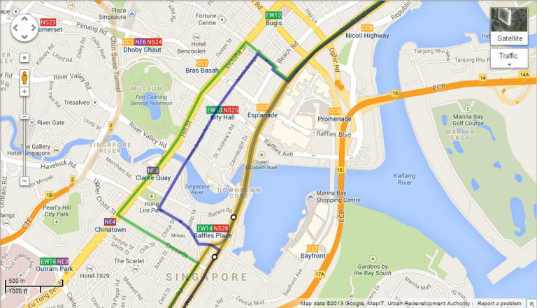 Formula 1 2013 Bus Diversions | Land Transport Guru