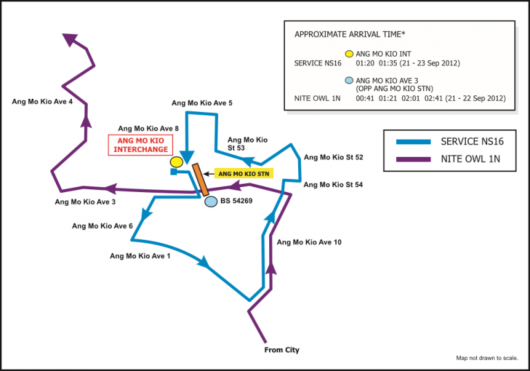 (Defunct) SBS Transit Midnight F1 Service NS16 | Land Transport Guru