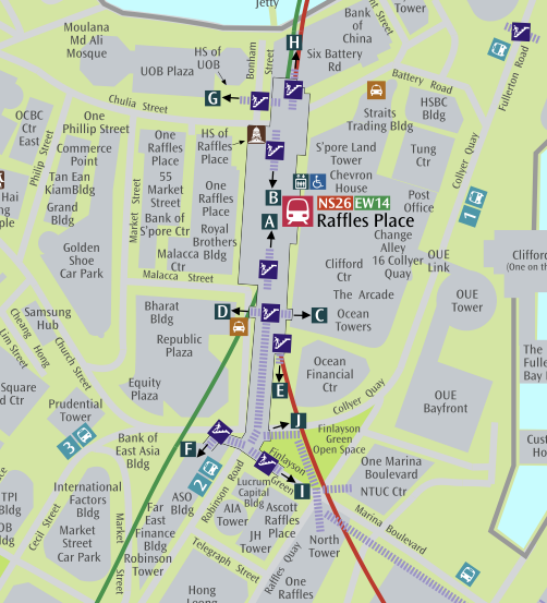 NS26_Raffles Place | Land Transport Guru