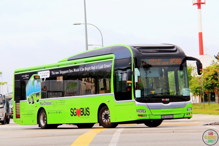 Tower Transit Bus Service 858B | Land Transport Guru