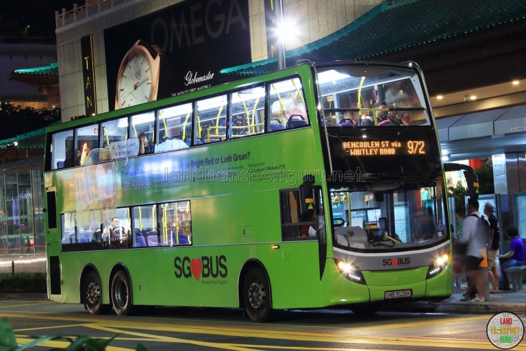 SMRT Bus Service 972 | Land Transport Guru
