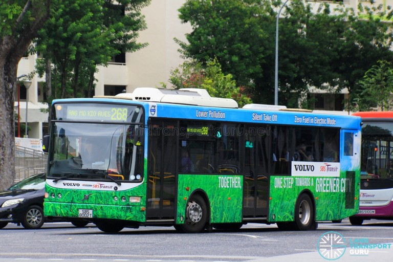 SBS Transit Feeder Bus Service 268 | Land Transport Guru