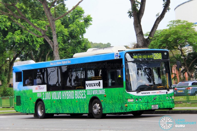 SBS Transit Feeder Bus Service 268 | Land Transport Guru