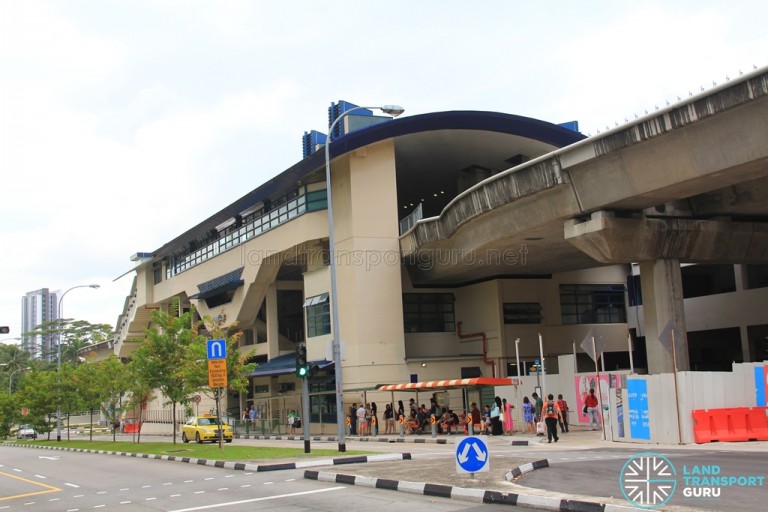 Bukit Panjang LRT Station – Exterior view | Land Transport Guru