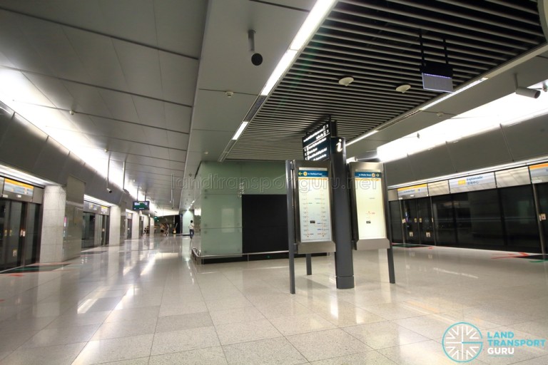 Esplanade MRT Station – Platform level | Land Transport Guru