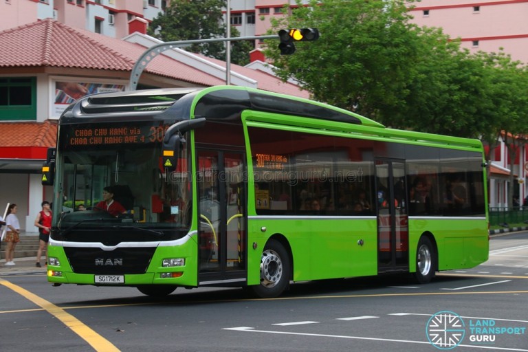 SG1712K on 300 – SMRT Buses MAN A22 | Land Transport Guru