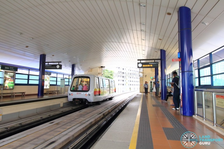 Senja LRT Station | Land Transport Guru