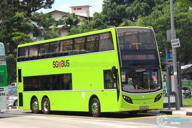 Tower Transit Bus Service 106 | Land Transport Guru