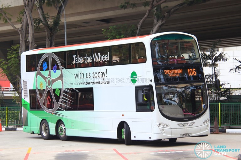 Tower Transit Bus Service 106 | Land Transport Guru