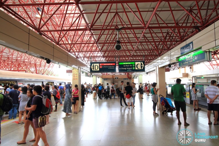 Jurong East MRT Station – Platform C/D | Land Transport Guru