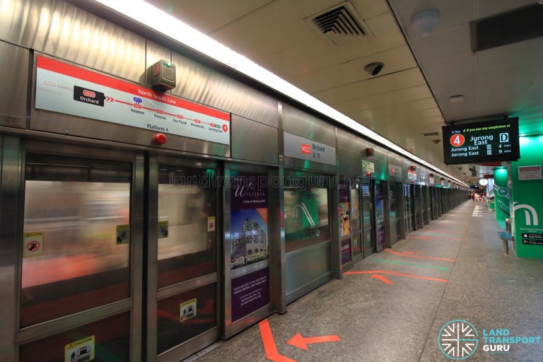 Orchard MRT Station – Land Transport Guru