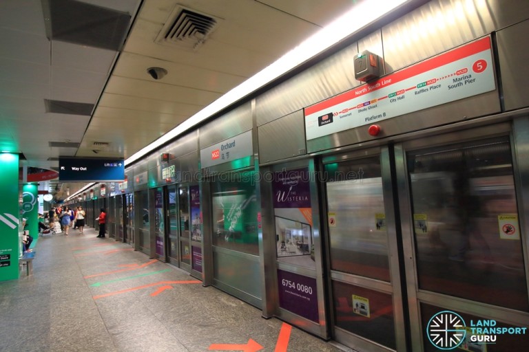 Orchard MRT Station – Land Transport Guru