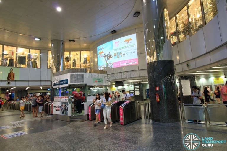 Orchard MRT Station – Land Transport Guru