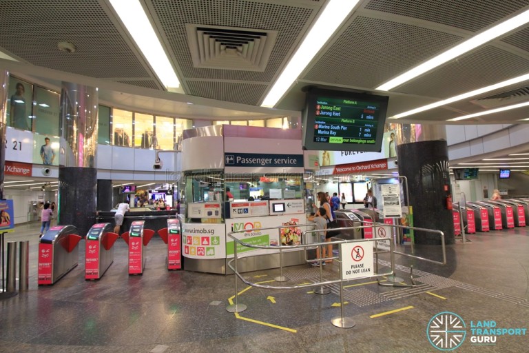 Orchard MRT Station – Land Transport Guru