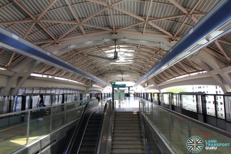 Pioneer MRT Station – Platform level | Land Transport Guru