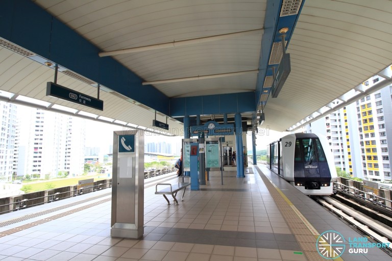 Farmway LRT Station – Platform level | Land Transport Guru