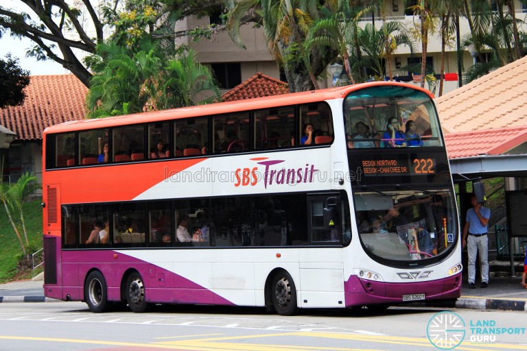 Change in First Bus Timing for Service 222 | Land Transport Guru