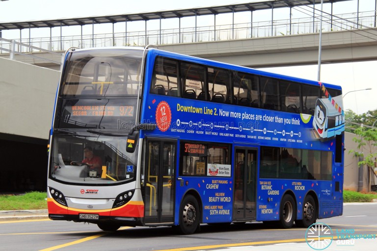 SMRT Bus Service 972 | Land Transport Guru