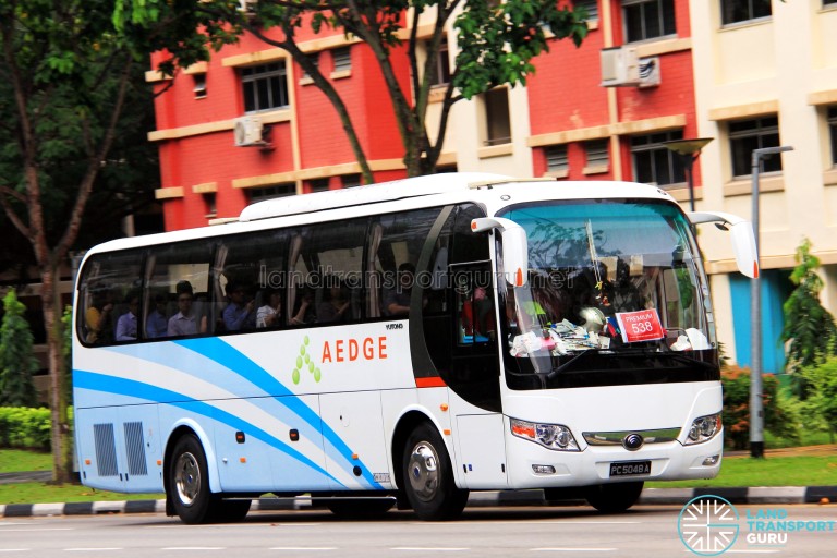 [Defunct] Premium Bus Service 538 | Land Transport Guru