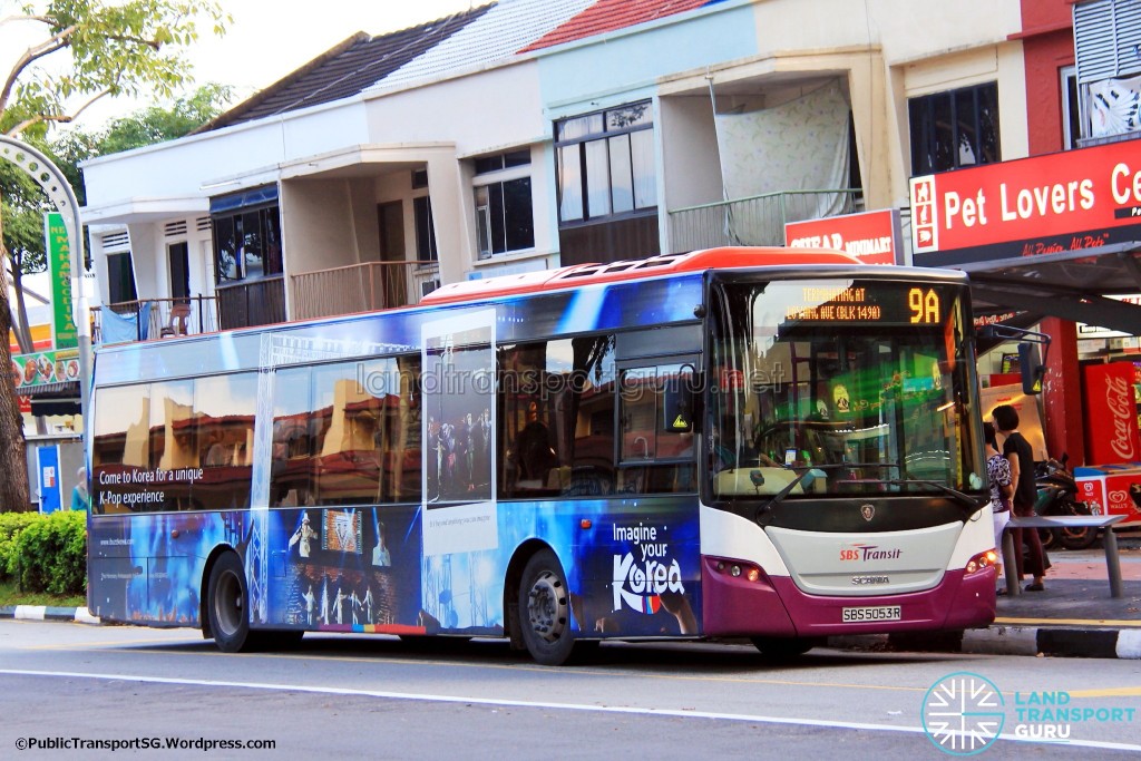 SBS Transit Bus Service 9A | Land Transport Guru