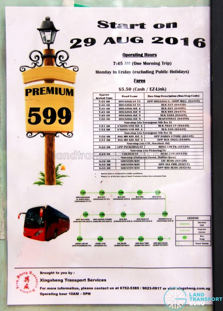 Premium 599 Poster | Land Transport Guru