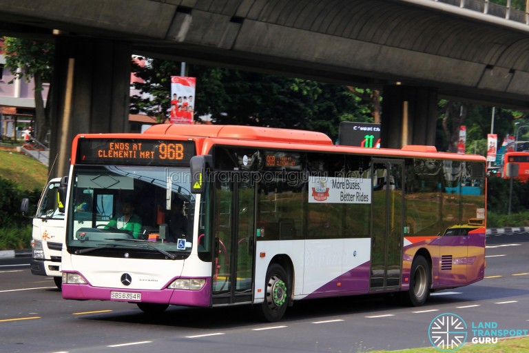 Tower Transit Bus Service 96B | Land Transport Guru