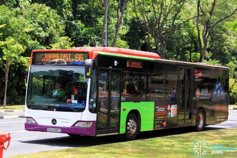 Tower Transit Mercedes-Benz Citaro (SBS6386Z) – Service 66 | Land ...