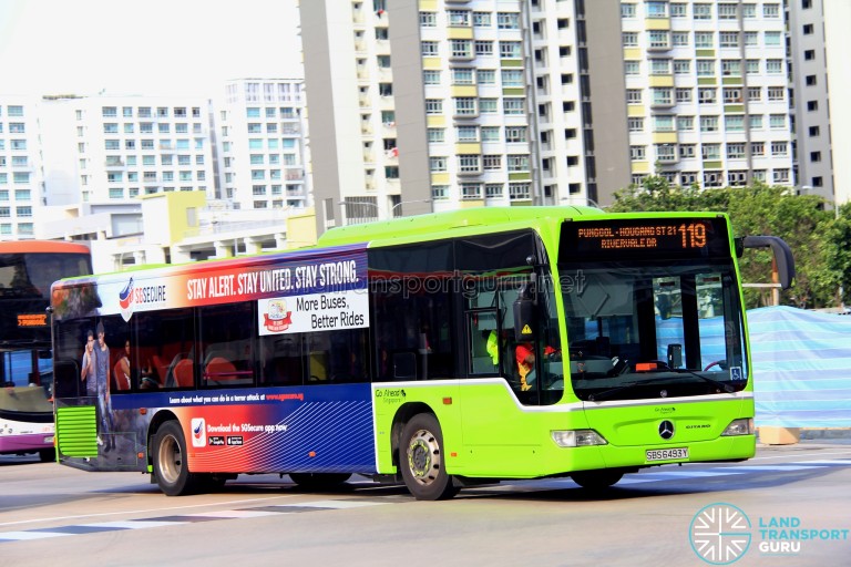 Go-Ahead Bus Service 119 | Land Transport Guru