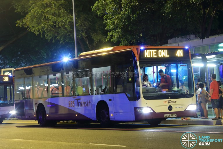 SBS Transit Nite Owl Bus 4N – Land Transport Guru