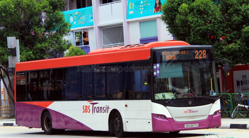 SBS Transit Feeder Bus Service 228 | Land Transport Guru