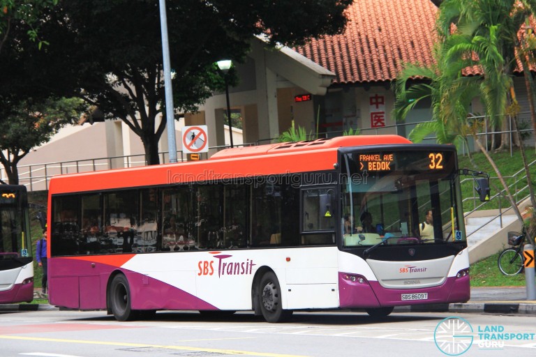 SBS Transit Bus Service 32 – Land Transport Guru