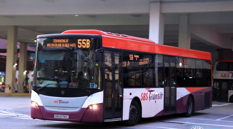 SBS Transit Bus Service 55B | Land Transport Guru