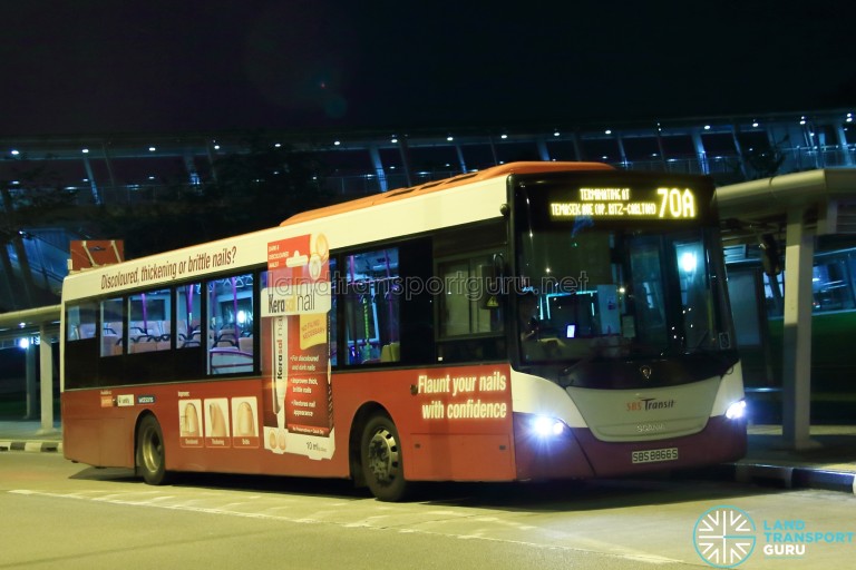 SBS Transit Bus Service 70A | Land Transport Guru