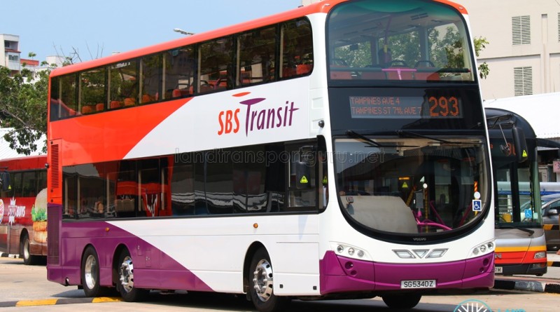 SBS Transit Feeder Bus Service 293 | Land Transport Guru