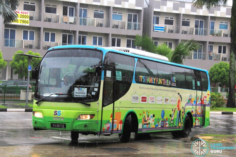 Sembawang Shopping Centre Shuttle Bus Services | Land Transport Guru