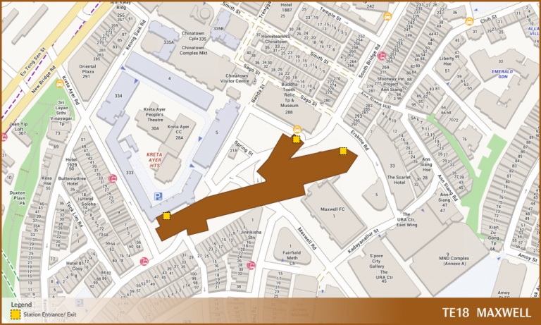 Maxwell TEL Station Diagram | Land Transport Guru