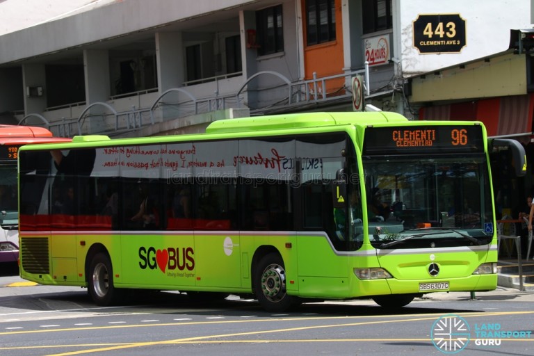Tower Transit Bus Service 96 | Land Transport Guru