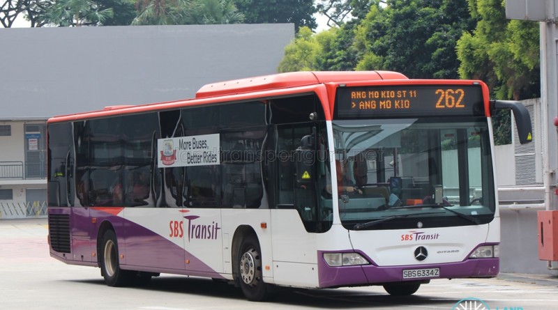 SBS Transit Feeder Bus Service 262 | Land Transport Guru